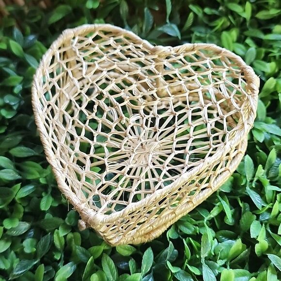 Vintage | Storage & Organization | Vintage 7s 80shandmade Woven ...